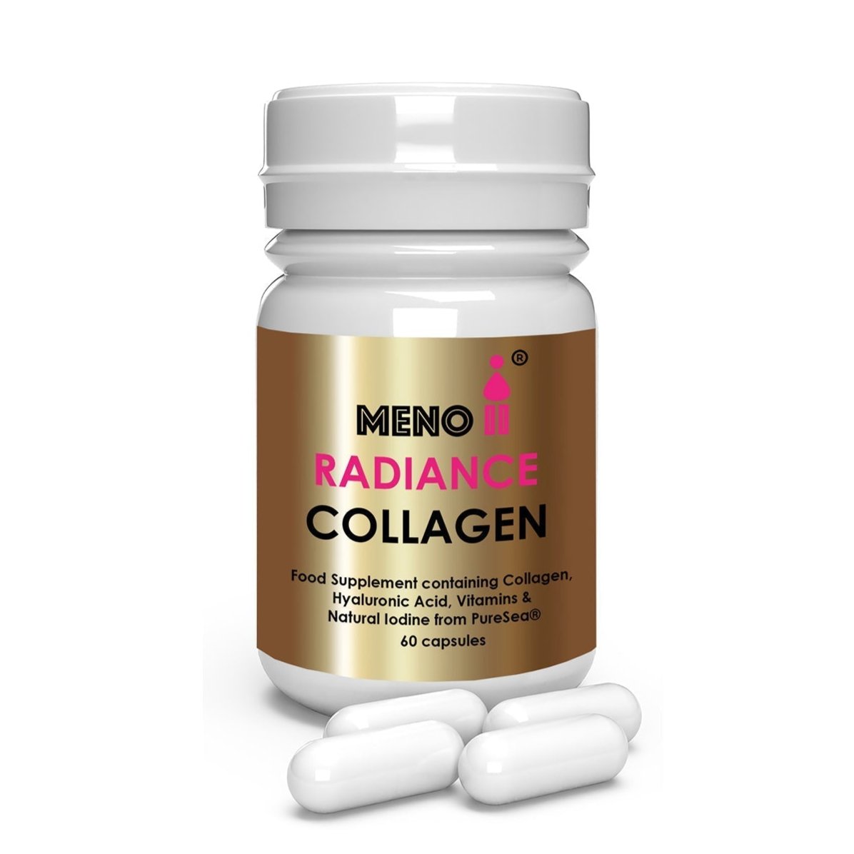 Meno® RADIANCE Collagen Hyaluronic Acid Complex Capsules 60 capsules ...